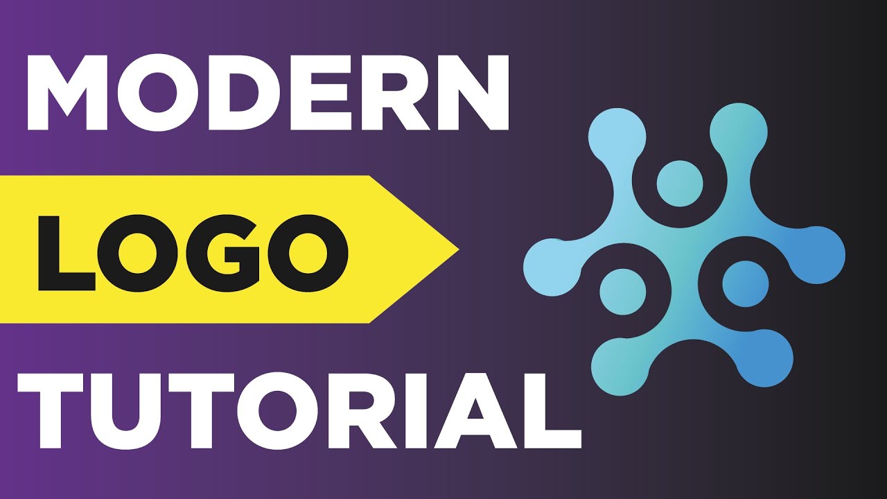 How To Design A Modern Logo In Adobe Illustrator 2019 - YouTube