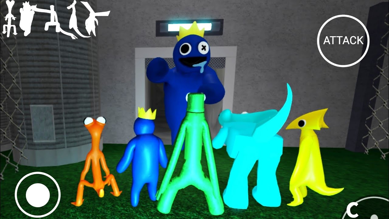 Playing As Original All Monster in Rainbow Friends Chapter 1 #roblox ...
