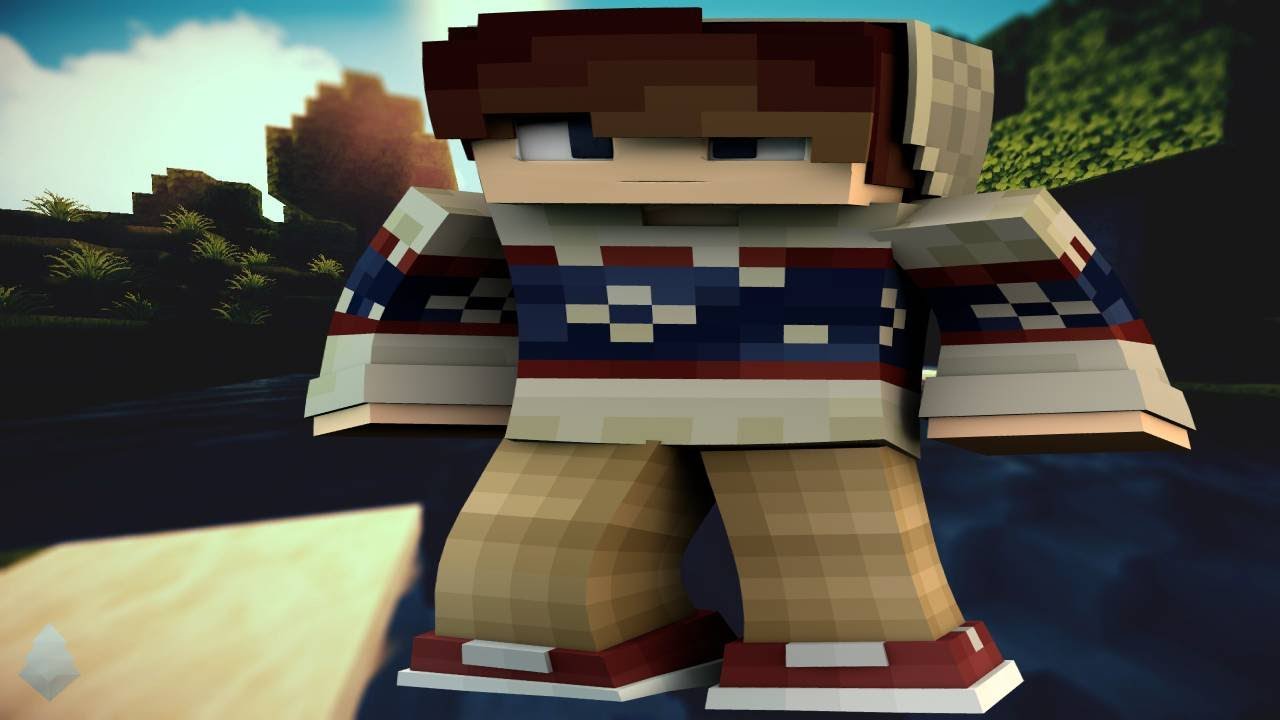 minecraft BUT STRETCHED RESOLUTION! - YouTube