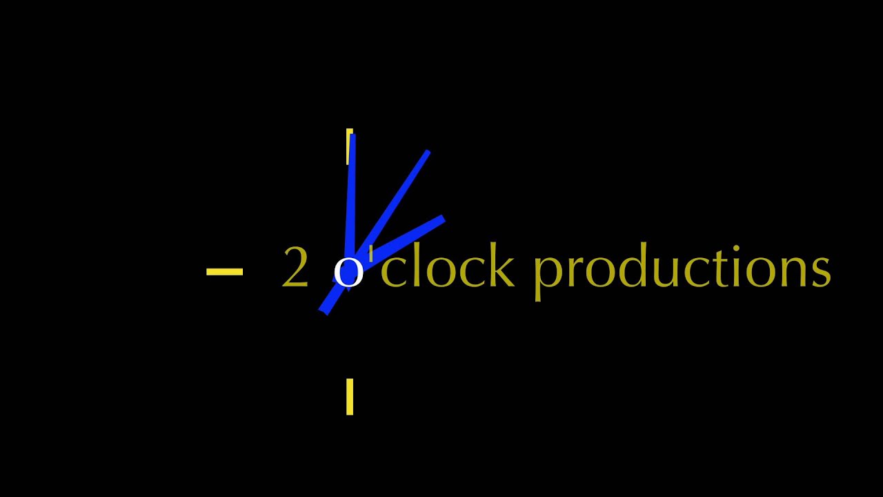 2 oclock production logo e - YouTube