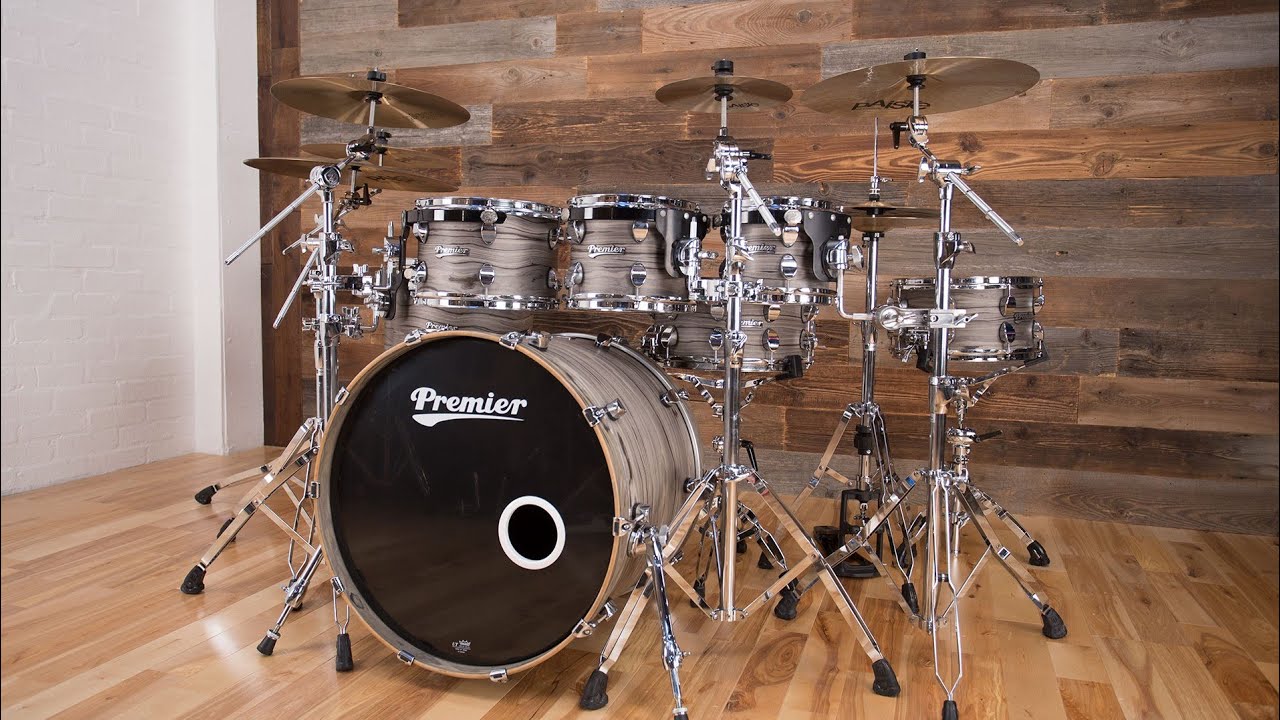 The sound of Premier One Series Drums : Birch kit 'The Hackney'. - YouTube