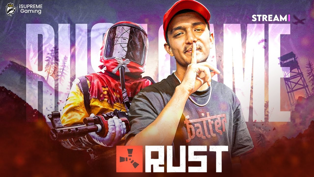 🔴RUST WITH BOYS LIVE🤣 | VALORANT RANK LATER with SamarthGS! #live #rust ...