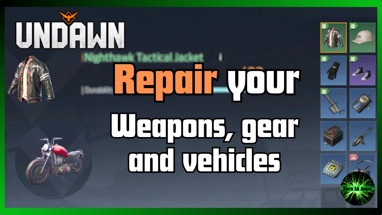 Undawn Guide how to repair your weapons gear and vehicles and how to ...