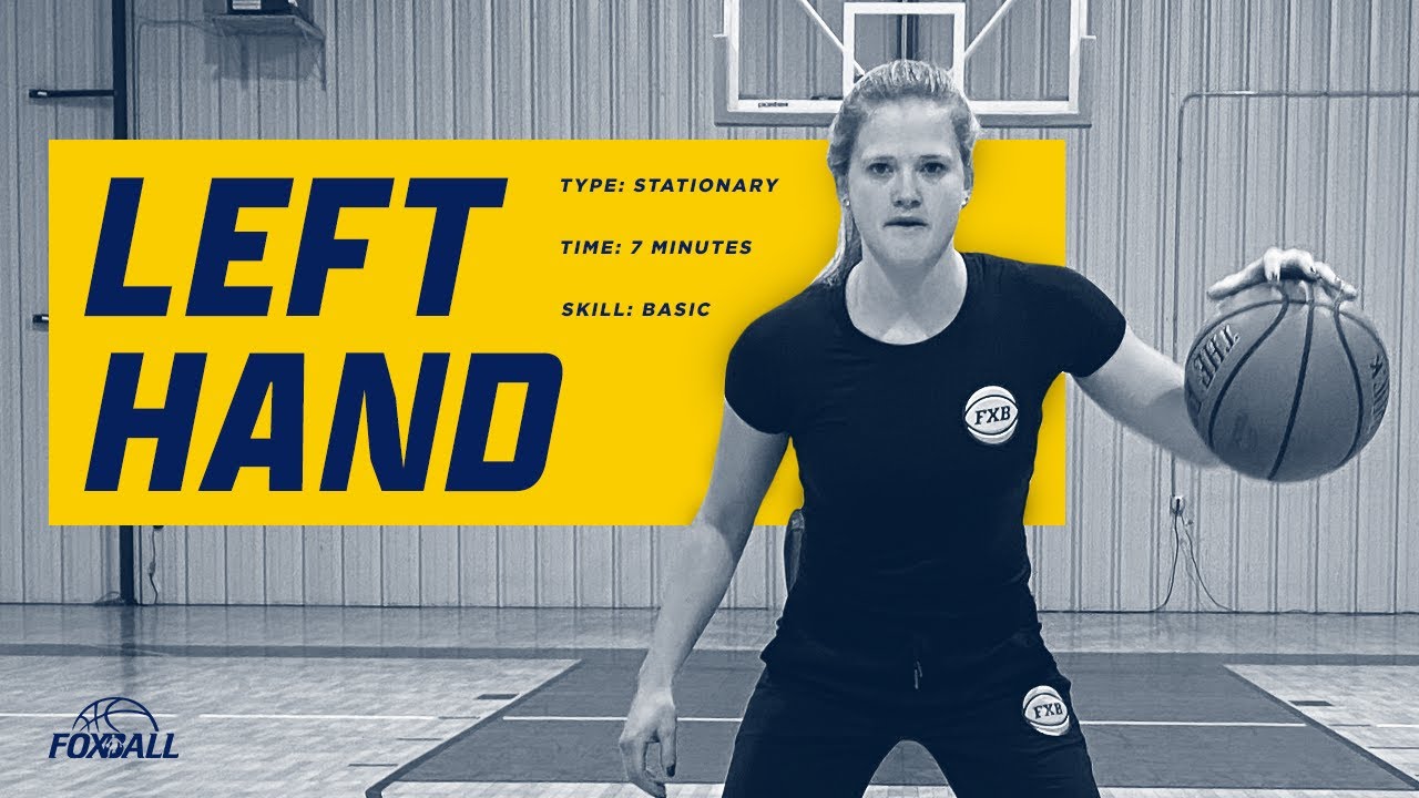 Left Hand Skills | At-Home Dribbling Workout - YouTube