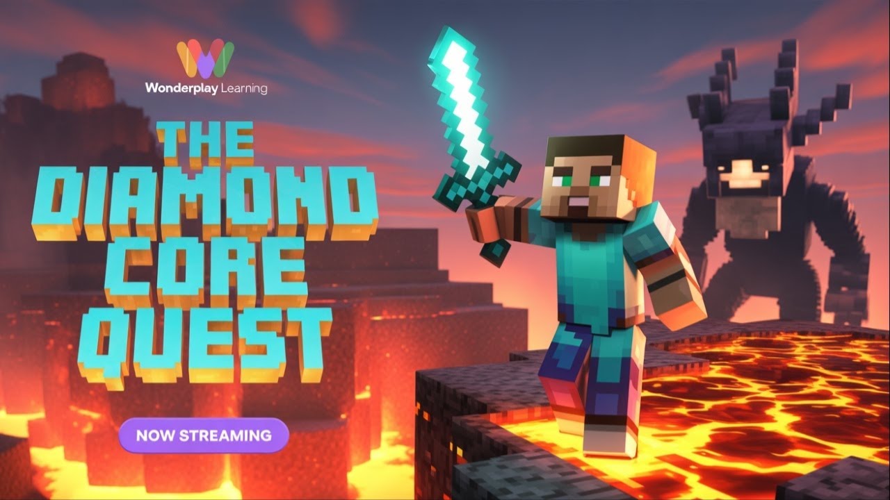 🎮 Minecraft Movie — The Diamond Core Quest 💎 (Remastered Sound) - YouTube