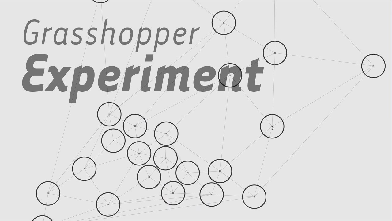 # 006 : Magnetic Circles / Rhino Grasshopper Experiment - YouTube