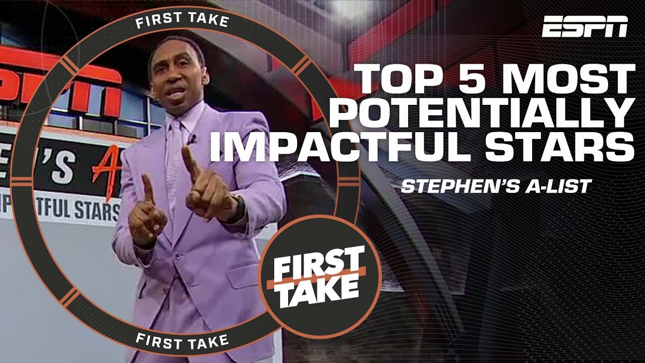 Stephen's A-List: Top 5️⃣ most POTENTIALLY impactful stars down the ...