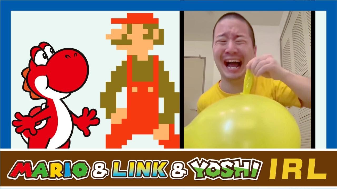 Mario & Link & Yoshi in Real Life | Funny Videos ＃1043 - YouTube