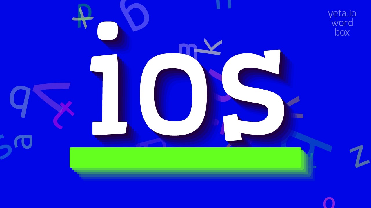 How to say "ios"! (High Quality Voices) - YouTube