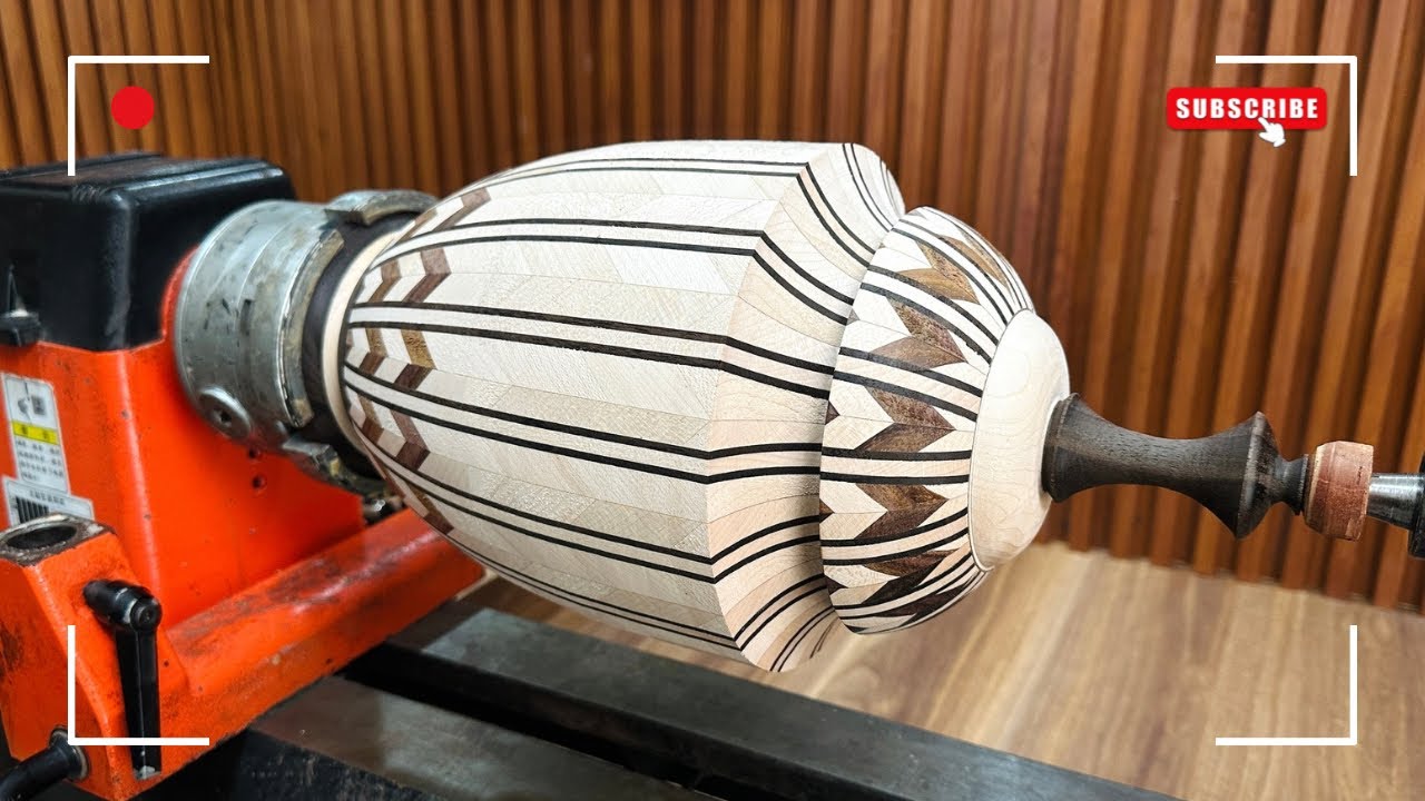 Unbelievable Woodturning Pattern Revealed on the Lathe! Woodturning ...