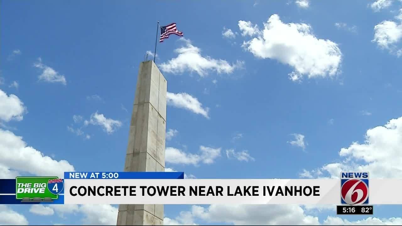 What is the concrete tower on I-4 near Lake Ivanhoe? - YouTube