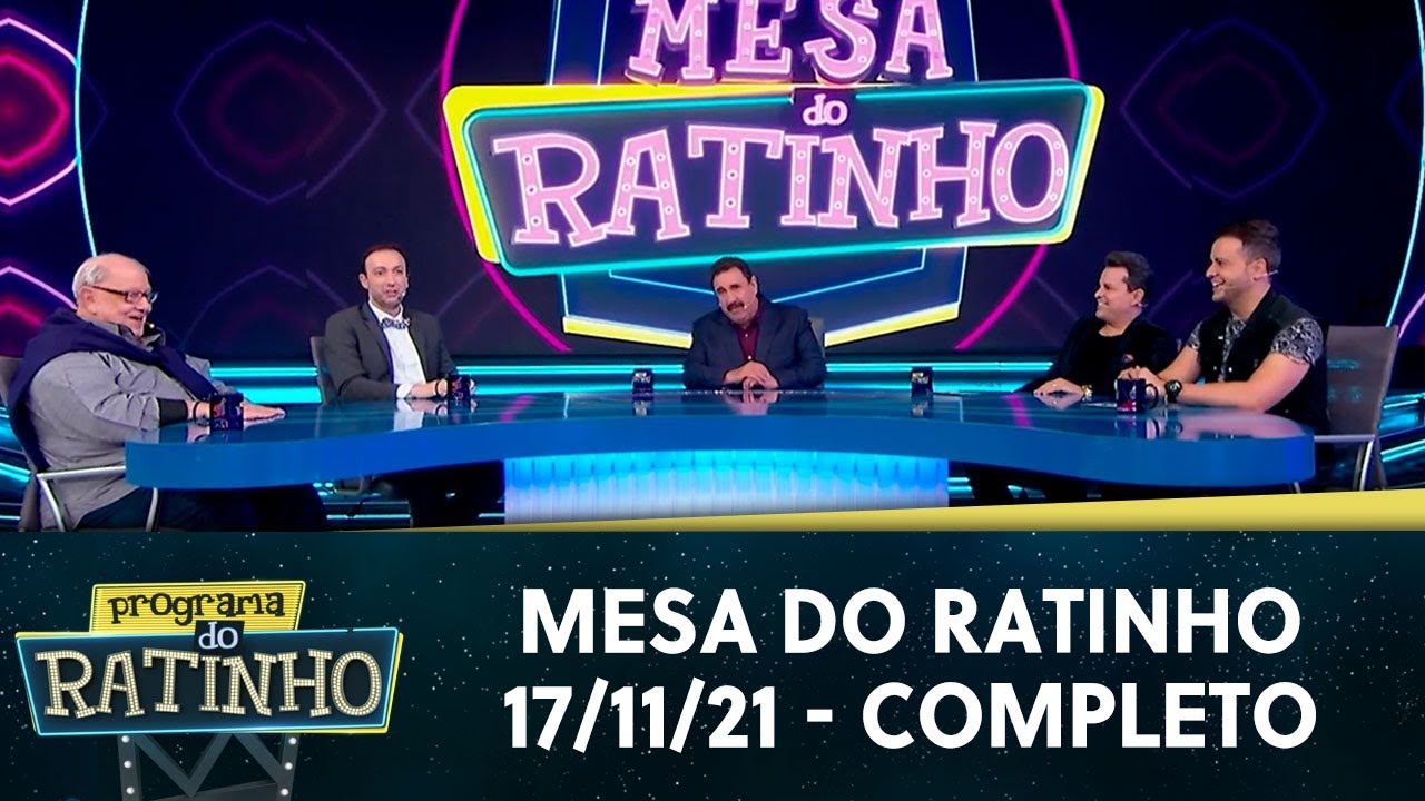 Mesa do Ratinho - Completo | Programa do Ratinho (17/11/21) - YouTube