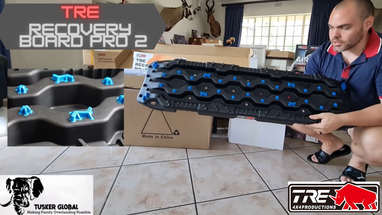 TRE 4X4 RECOVERY BOARD PRO 2 - YouTube