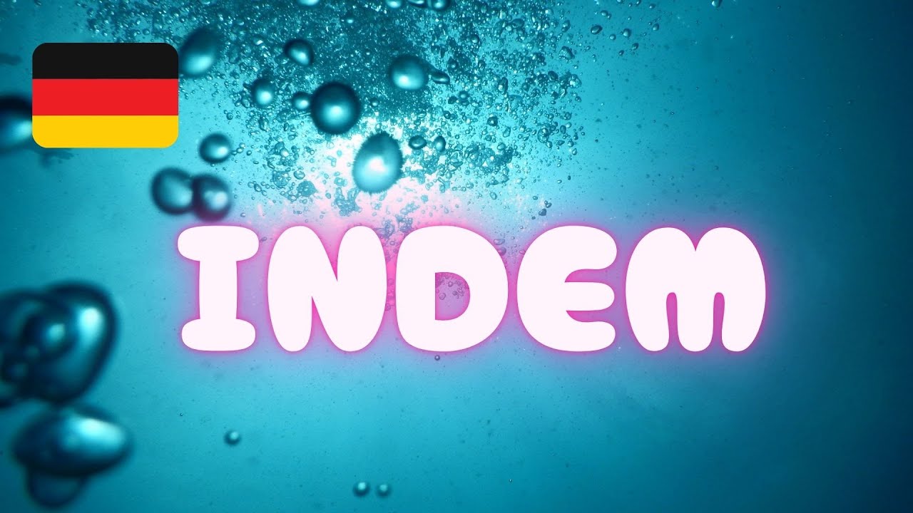 🇩🇪 Modalsatz mit "indem" / modal clause with "by"/"while" - YouTube