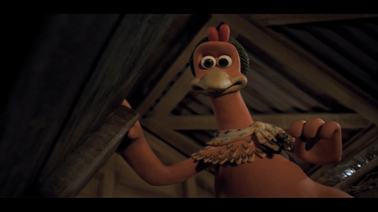 Chicken Run - Rocky stays with the chickens - YouTube