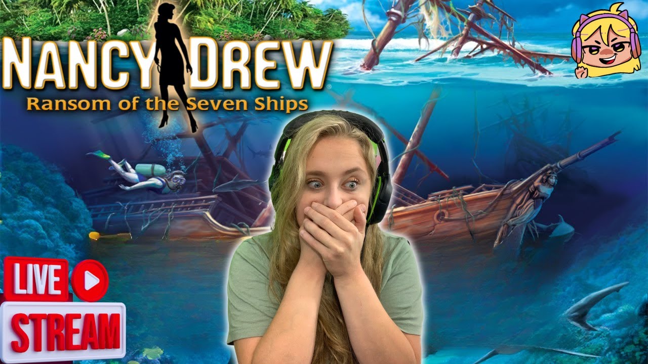 STUCK ON AN ISLAND!? - Nancy Drew: Ransom of the Seven Ships // Cozy ...