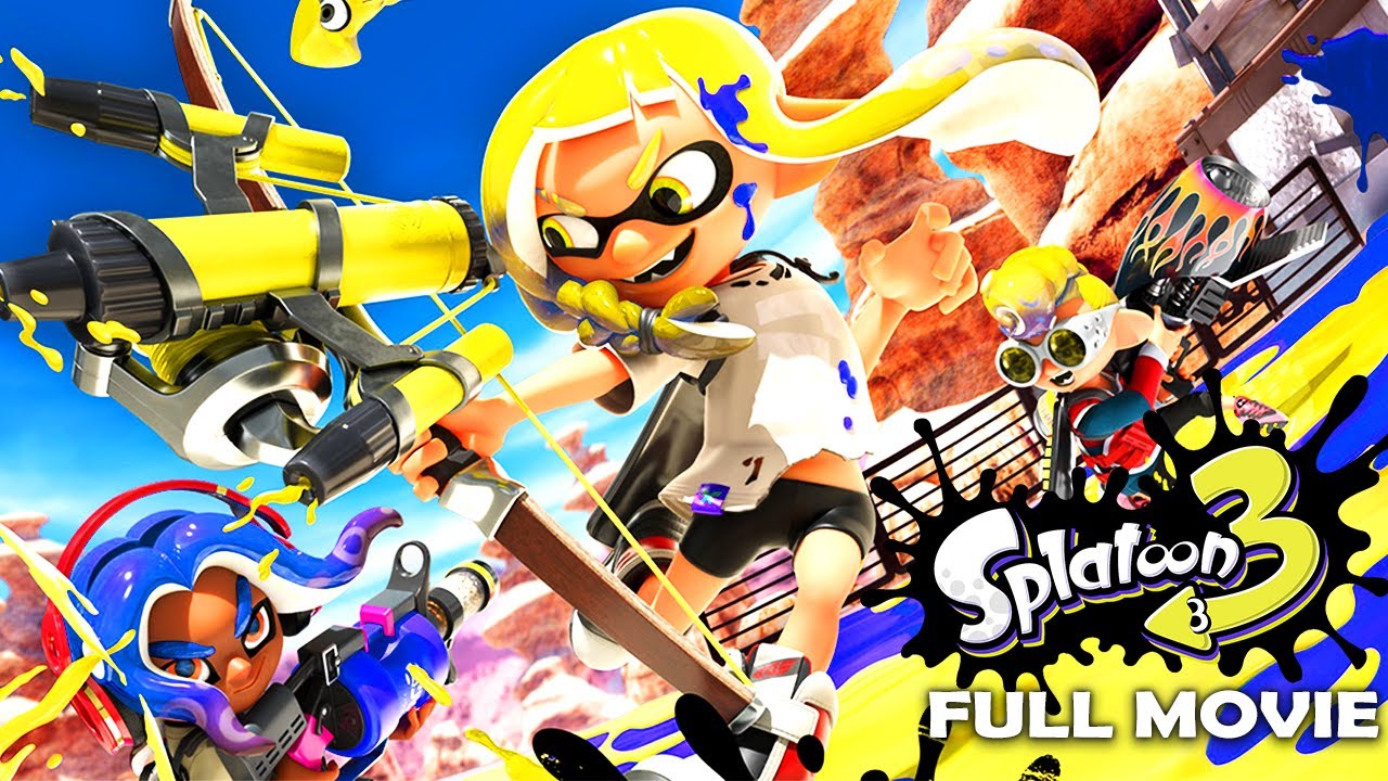 SPLATOON 3 All Cutscenes (Full Game Movie) UHD - YouTube