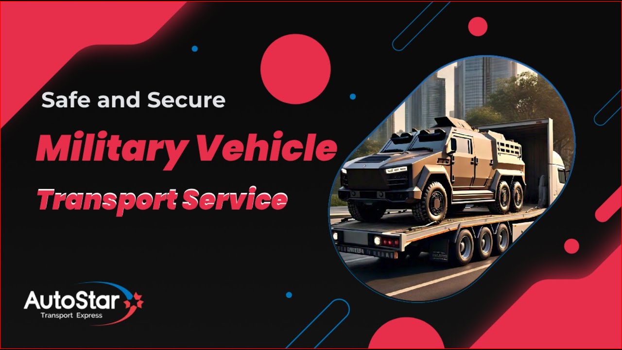 Secure Military Vehicle Transport Services! - YouTube