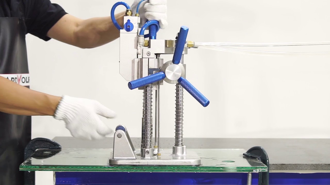 Portable Air Drill Machine - Aardwolf APADM - YouTube