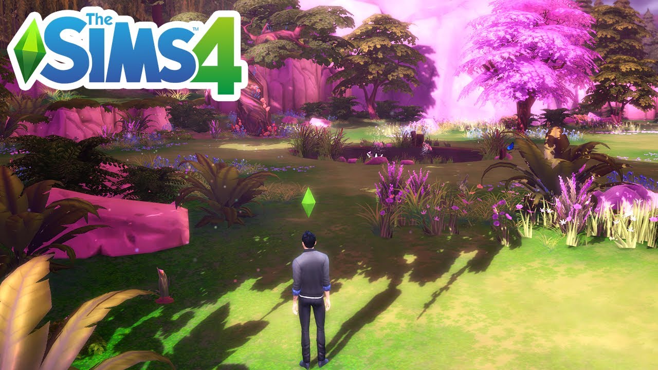 How To Go To Sylvan Glade (Base Game Secret World) - The Sims 4 - YouTube