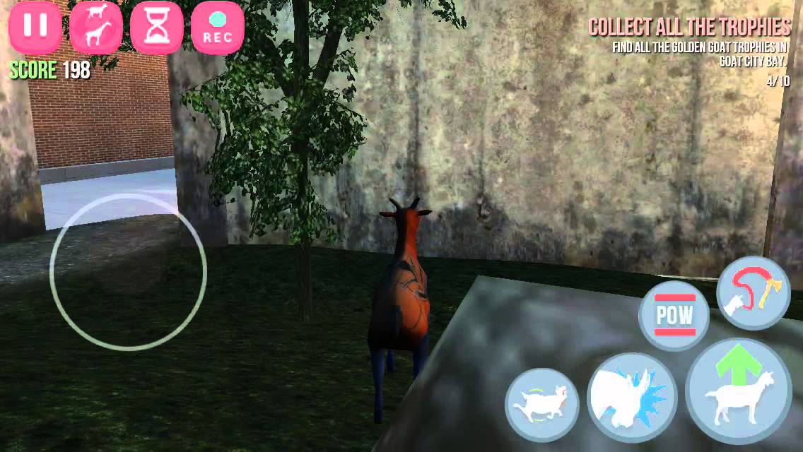[Goat Simulator] How to infite wall run in goat simlator - YouTube