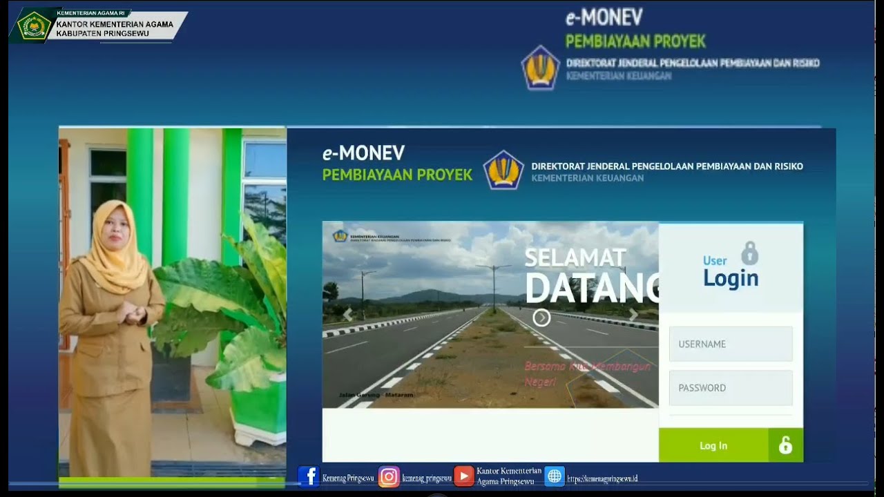 aplikasi e-monev kemenkeu | mempermudah pengguna - YouTube