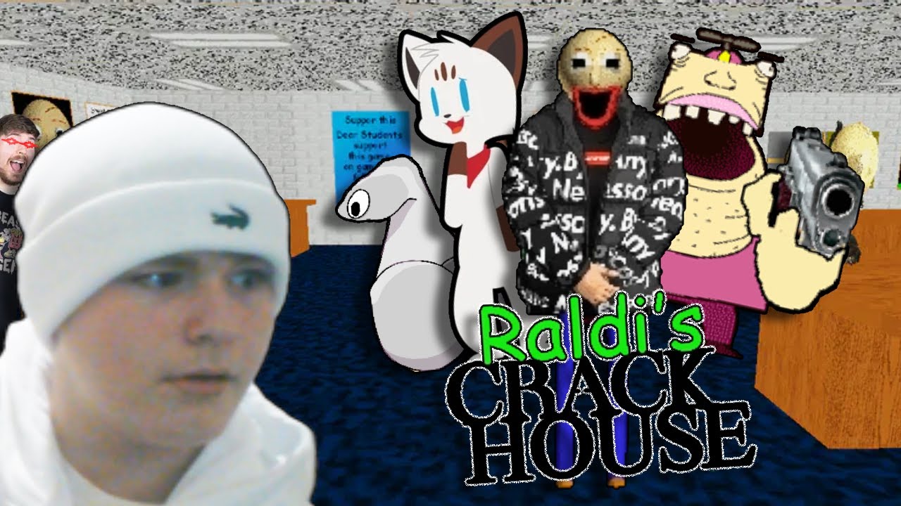 Looks like Baldi has a twin | Raldis Crack house | - YouTube