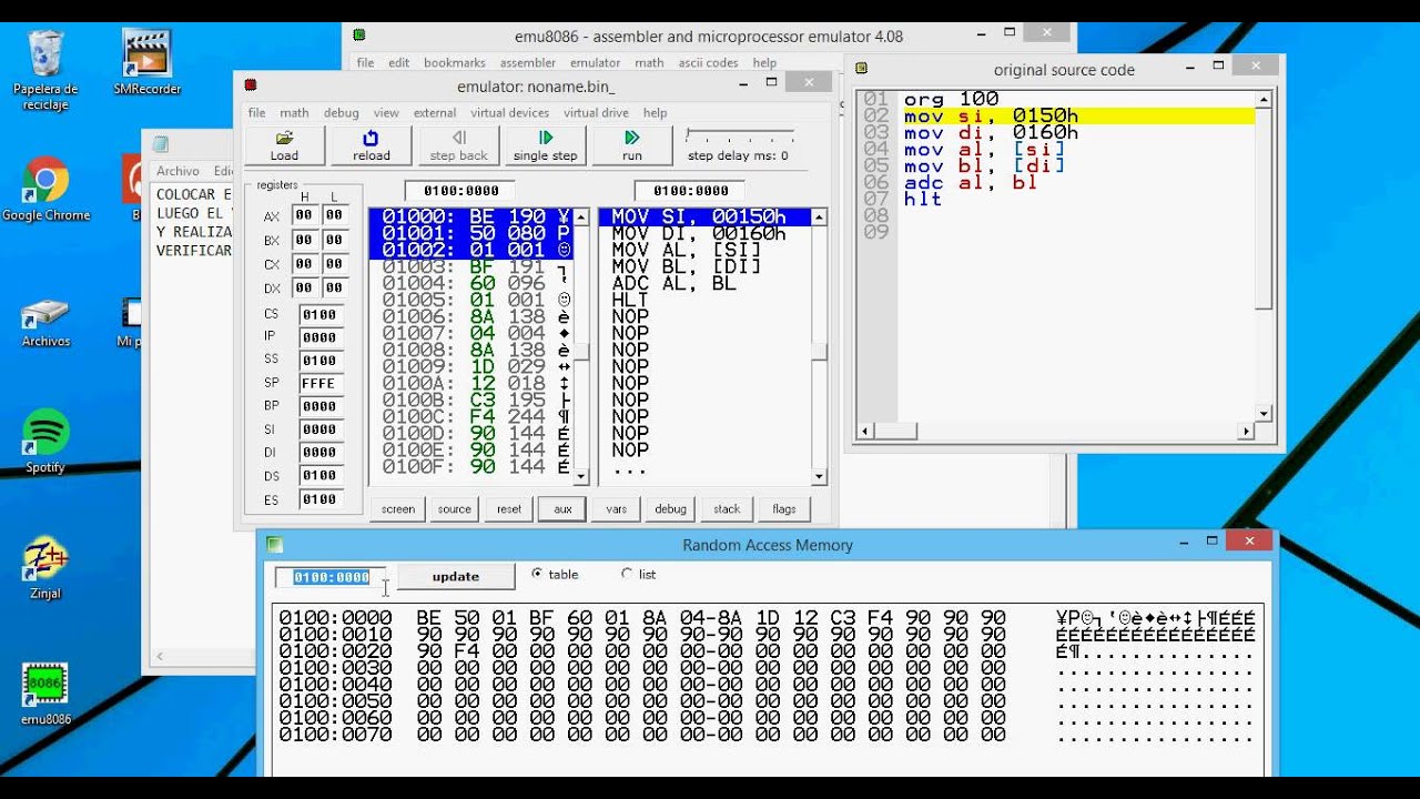 EMU 8088, de monde diaz - YouTube