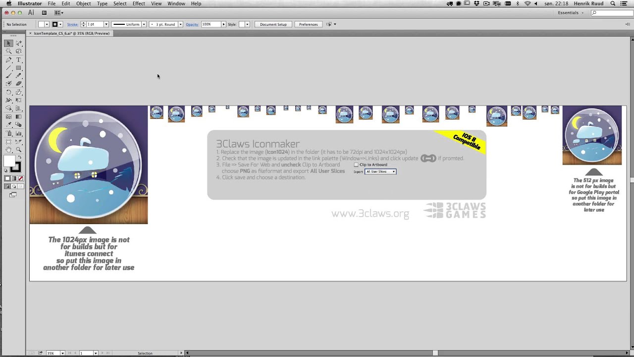 Using 3 Claws IconMaker in Adobe Illustrator - YouTube