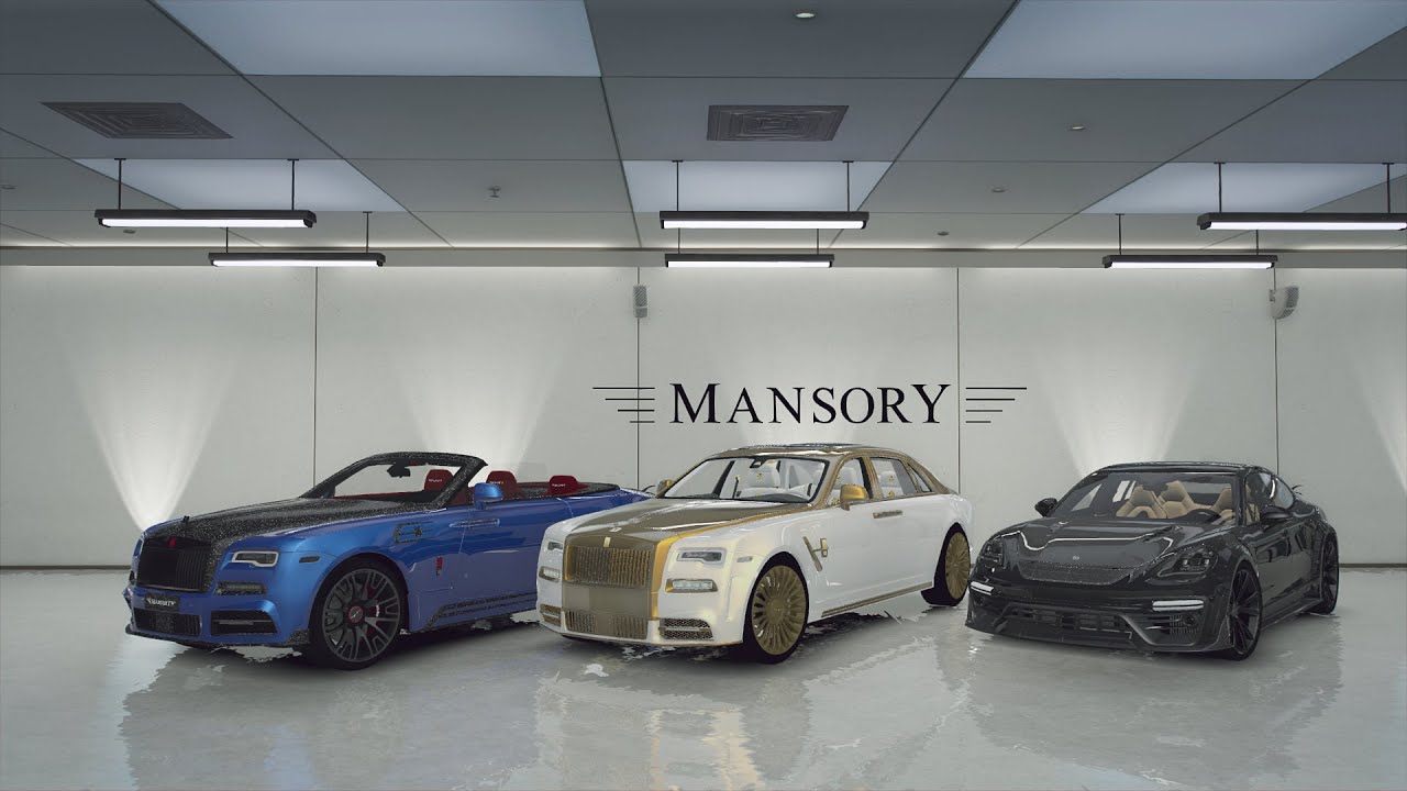 MANSORY CARS COLLECTION BY GAME STUDIO IN GTA 5 - YouTube