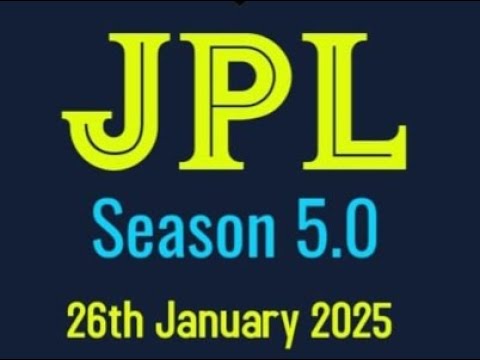 MEGA FINAL JP SUPER STRIKERS VS GLADIATOR SQUAD JPL SEASON 5 , 2025 - YouTube