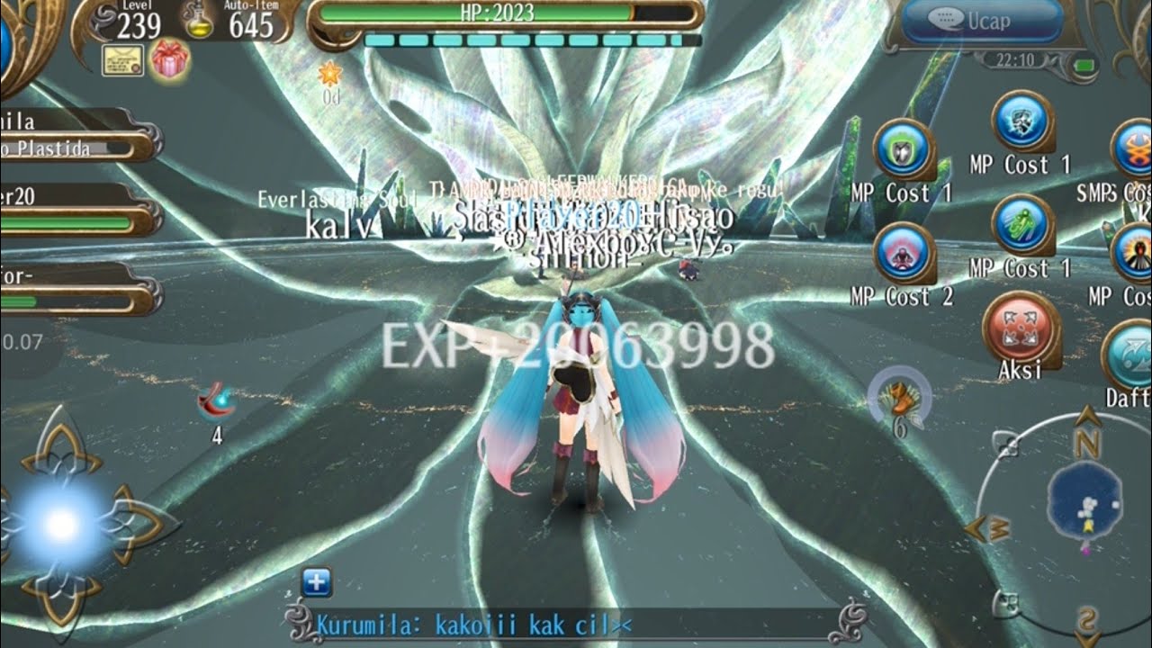 TORAM ONLINE - 20M+ EXP LEVELING 235-240 ON VENENA METACOENUBIA ...