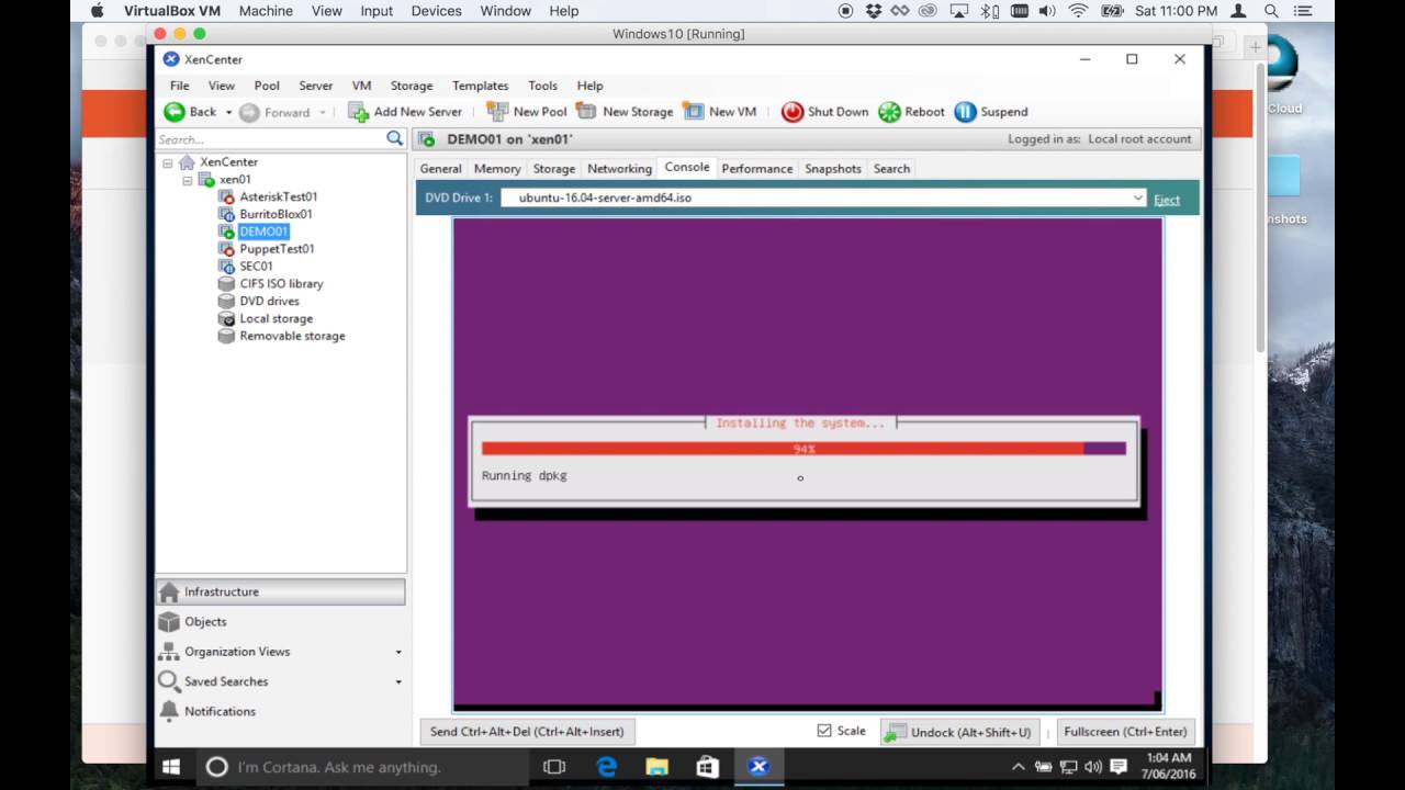Cjm01 Installing Ubuntu 1604 Lts Server Edition On Xenserver Youtube 3480