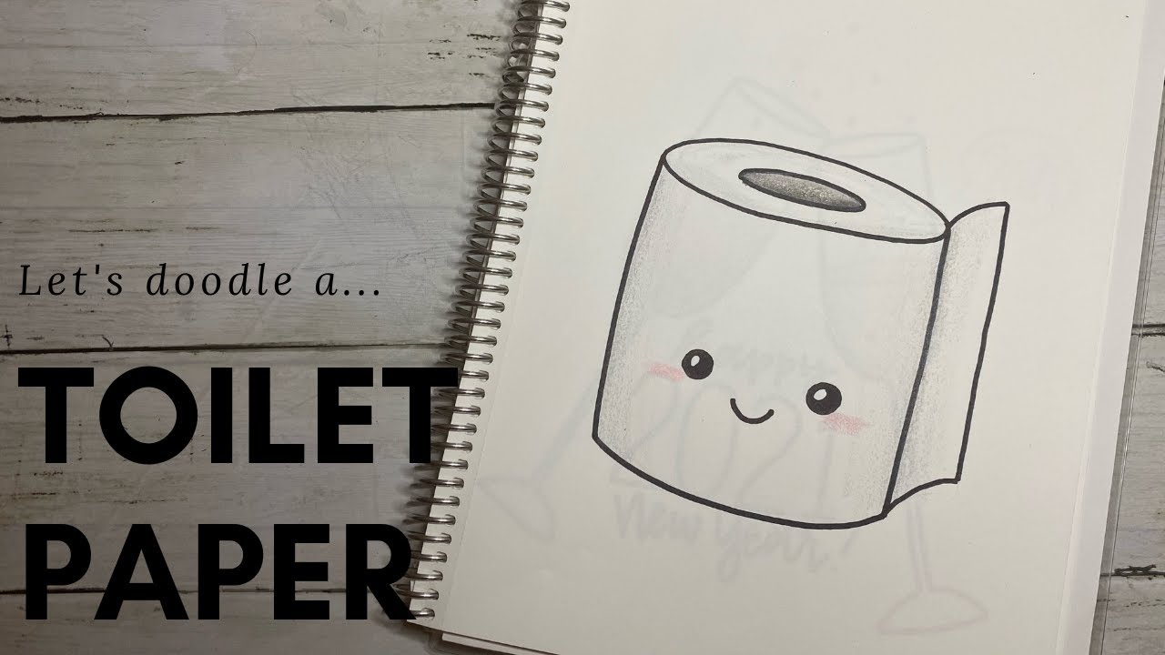 Let's doodle a Toilet Paper - YouTube