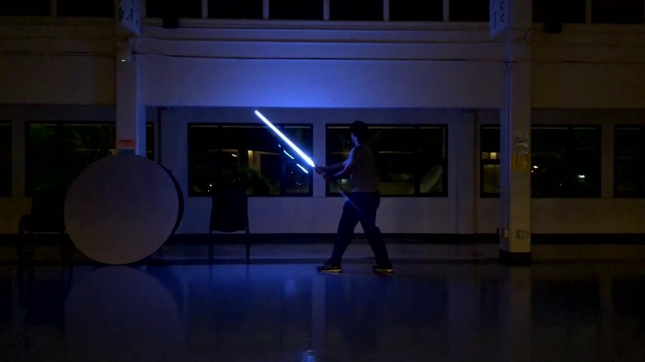 SaberForge ASP "Ventus Mk. II" 12w+ Air Blue in the Dark (40" Ultraedge ...