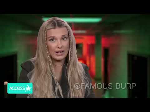 Millie Bobby Brown burp😂 #milliebobbybrown #burpees