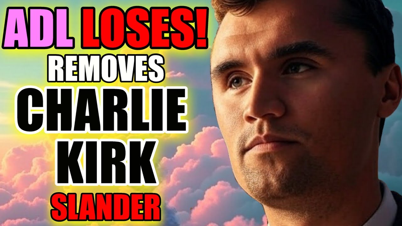The ADL has LOST! Charlie Kirk Vindicated - YouTube