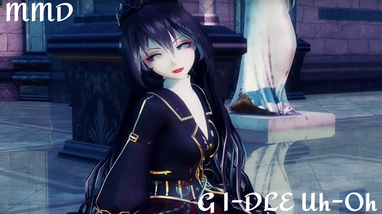 MMD Ray - (G)I-DLE((여자)아이들) _ Uh-Oh - Suigintou Vtuber Vampire - YouTube