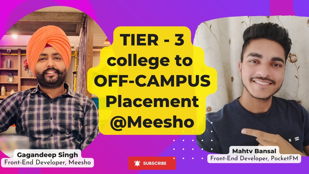 How a Tier 3 college student became Front-End Developer in a top tech ...