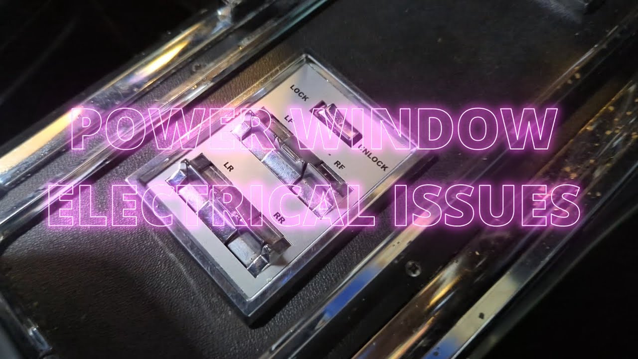 Fixing Power Window Electrical Issues - 65 Thunderbird - YouTube