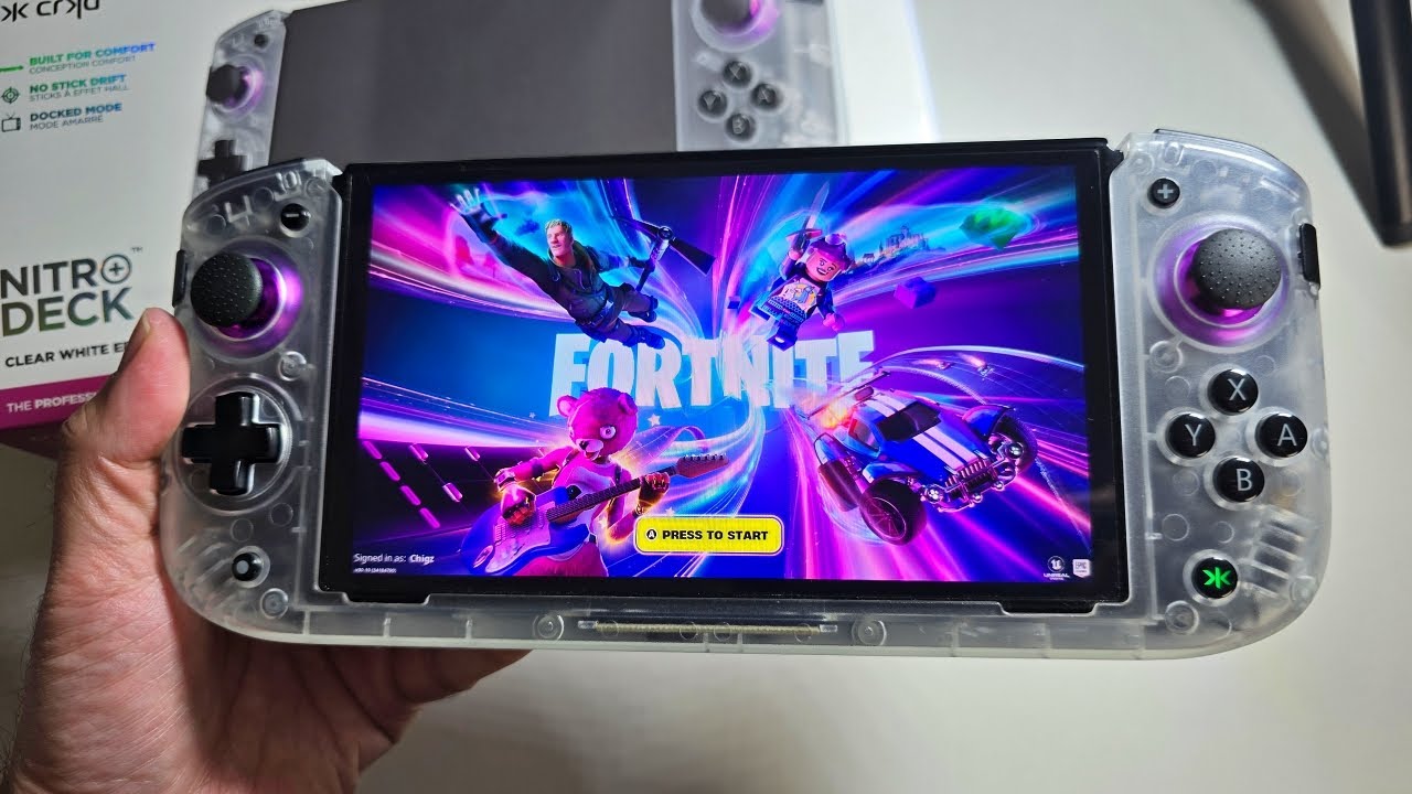 Nitro Deck+ Best Controller for Nintendo Switch - YouTube