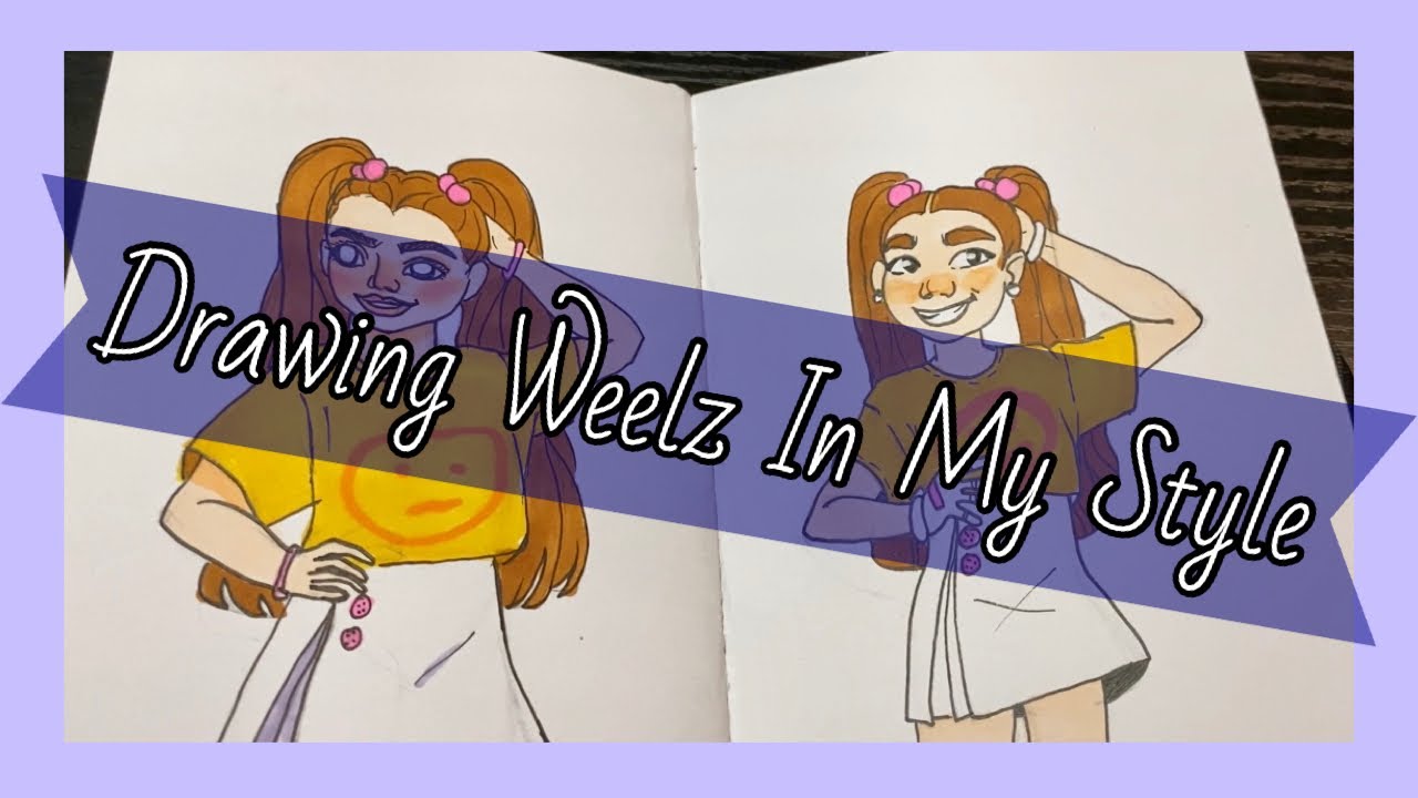 Drawingwiffwaffles Character Weelz | My Style and Rin’s Style - YouTube