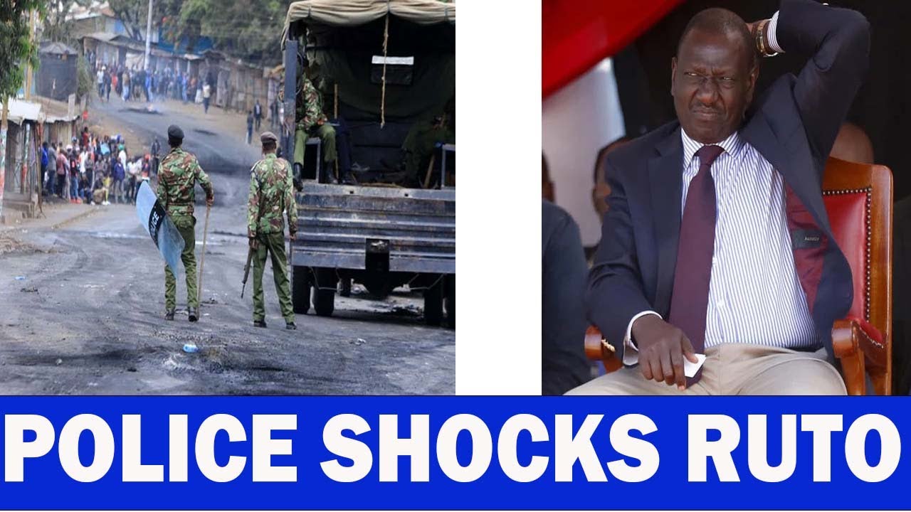 Ruto scared, Bold Police officer publicly exposes shocking Saba Saba ...