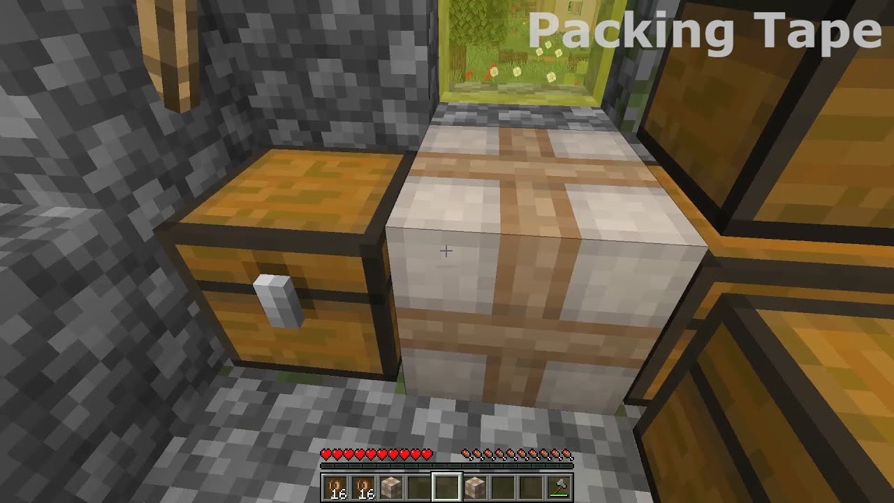 Minecraft mods Review - Packing Tape - One of the Best Minecraft mod ...