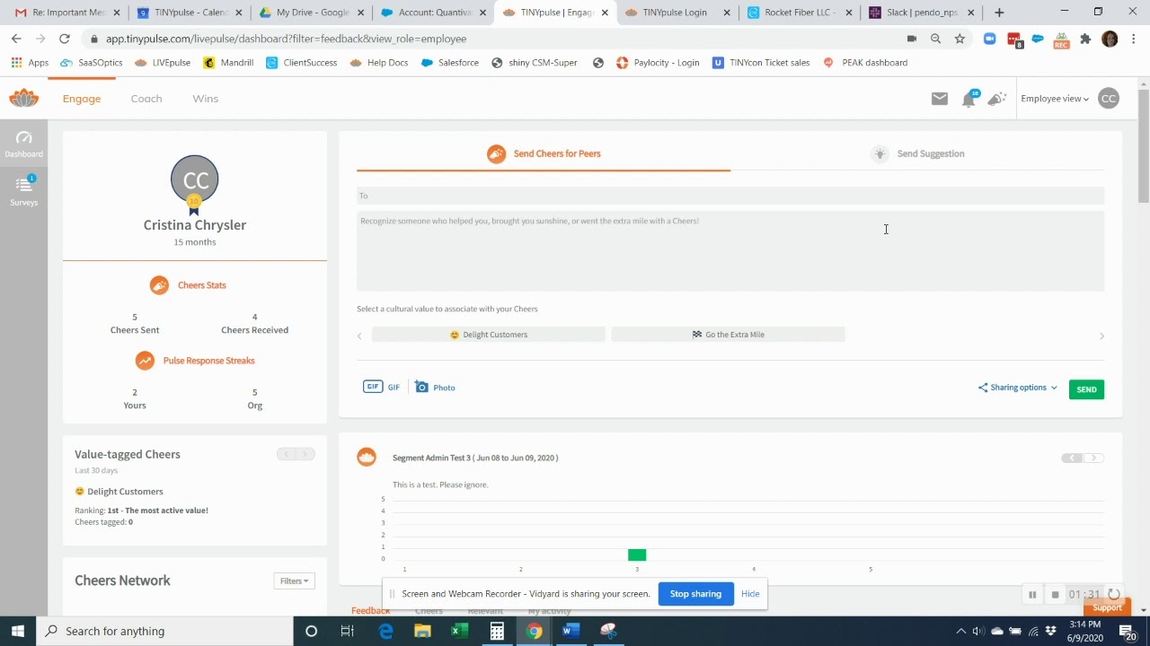 TINYpulse Employee Portal - YouTube