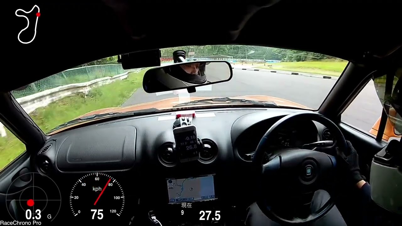 オートランド作手 NB8C 前期 31.043秒 ZⅢ - YouTube