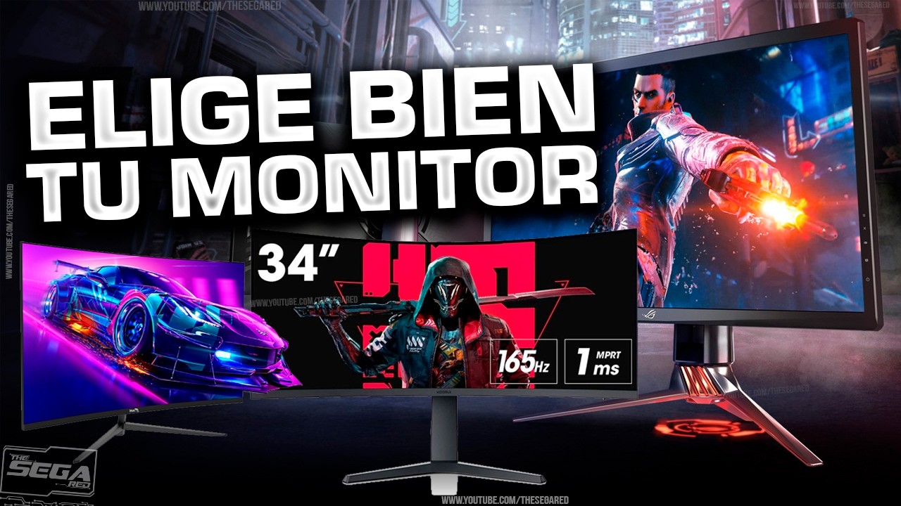 ¿Cuál Monitor Comprar? | Tips para Elegir el Monitor PERFECTO - YouTube