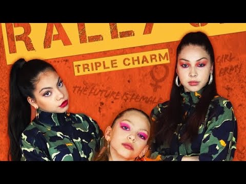 Triple Charm- Rally up Karaoke Version!!🤍 - YouTube