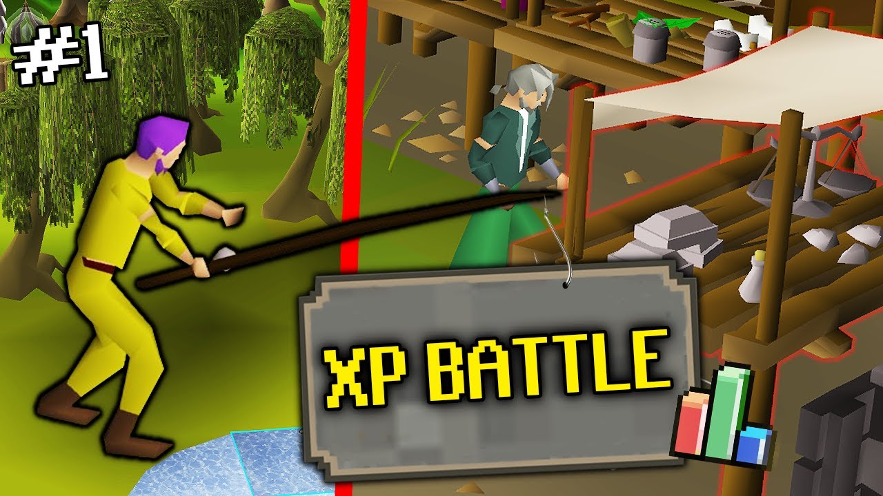 We Raced To The HIGHEST TOTAL XP IN ONE HOUR!? ( XP BATTLE) August OSRS ...