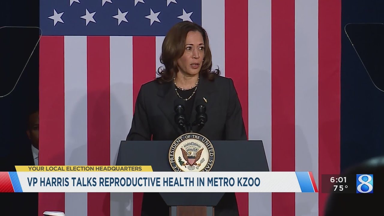 VP Harris focuses on reproductive rights at campaign event in metro ...